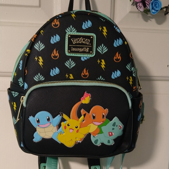 Loungefly | Bags | Loungefly Pokemon Starters Mini Backpack Summer ...